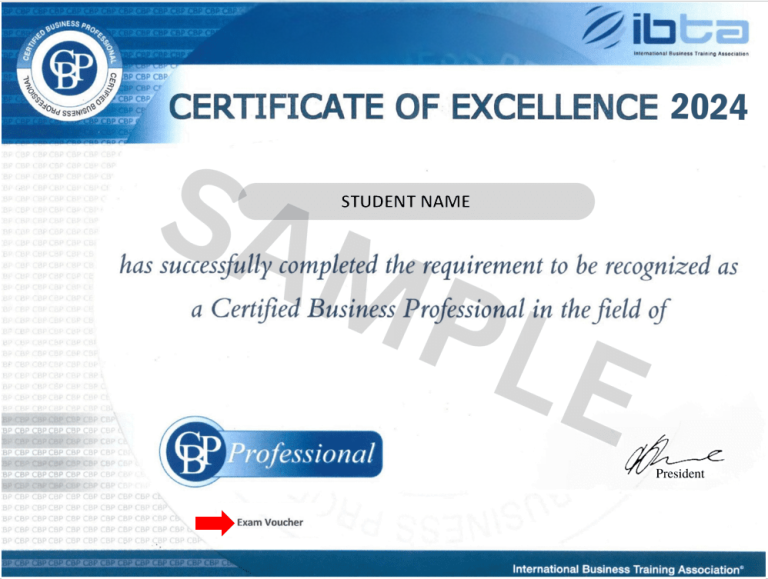 certificate verification - IBTA MEA